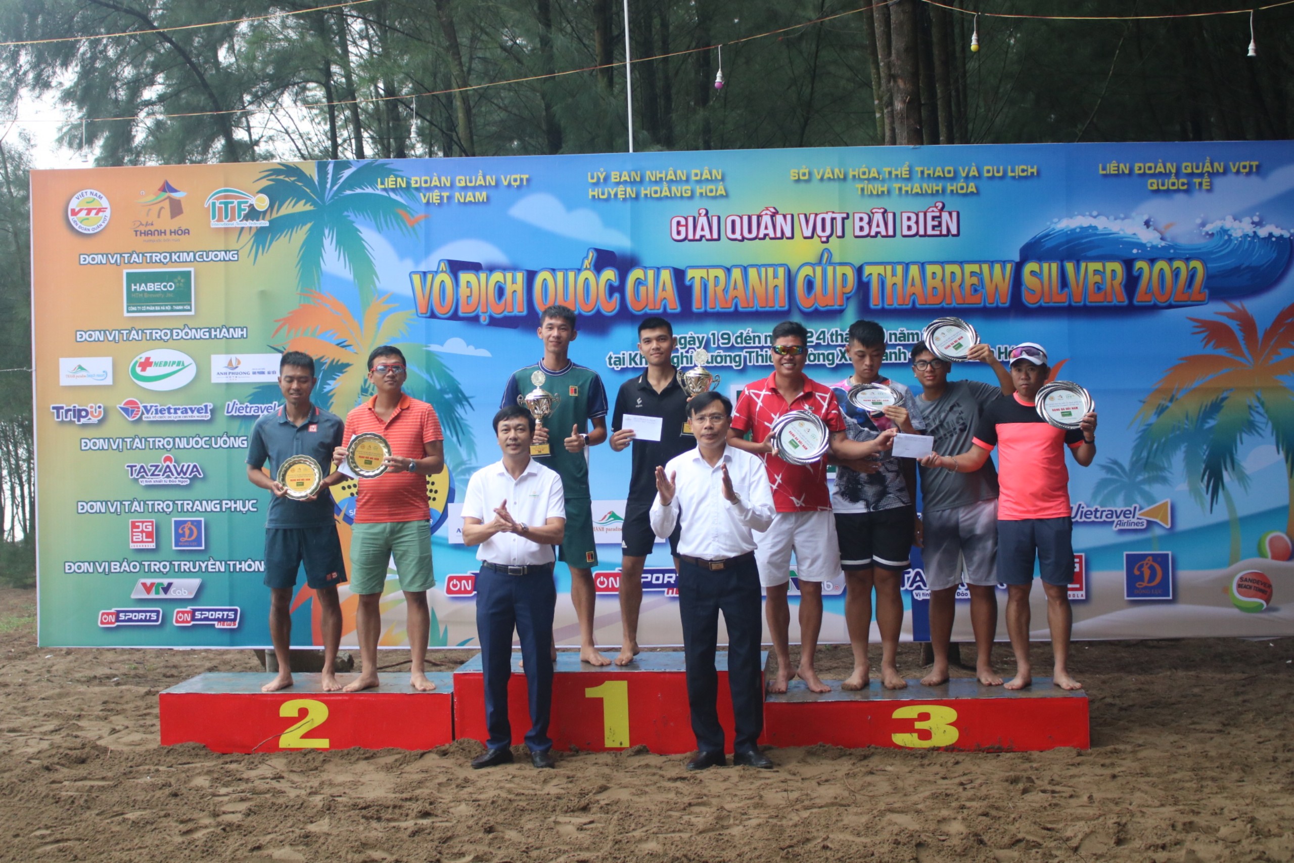 Bế mạc Giải quần vợt bãi biển vô địch quốc gia - Cúp Thabrew Silver năm 2022